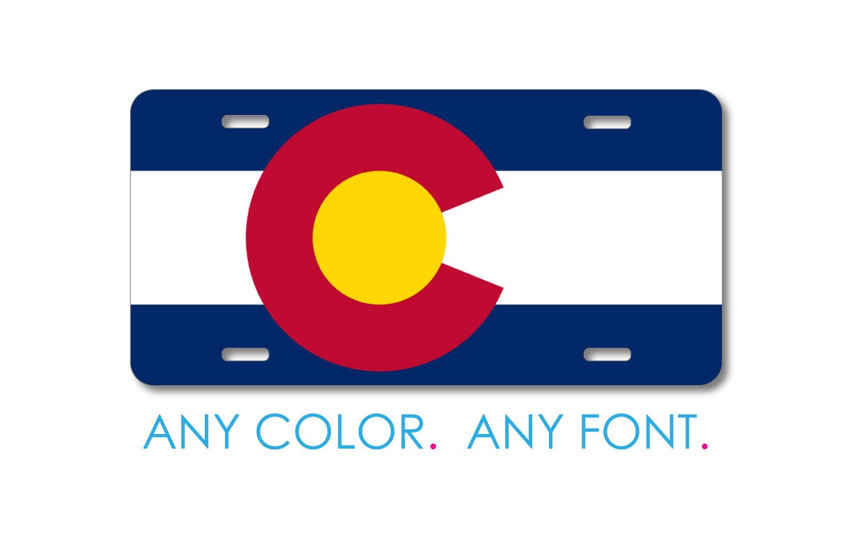 Custom License Plate Front Car Tag Aluminum or Plastic - Etsy UK