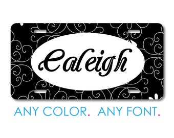 Custom License Plate Front Car Tag Aluminum or Plastic | Etsy