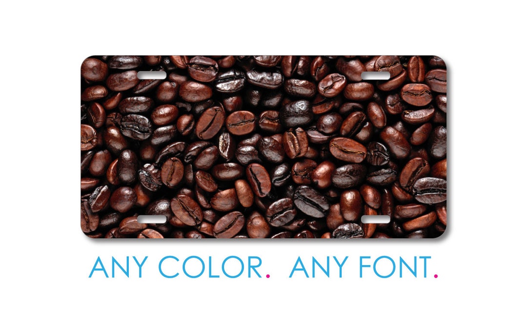 Custom License Plate Front Car Tag, Aluminum or Plastic Personalized ...