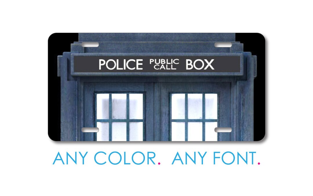 Custom License Plate Front Car Tag Aluminum or Plastic - Etsy