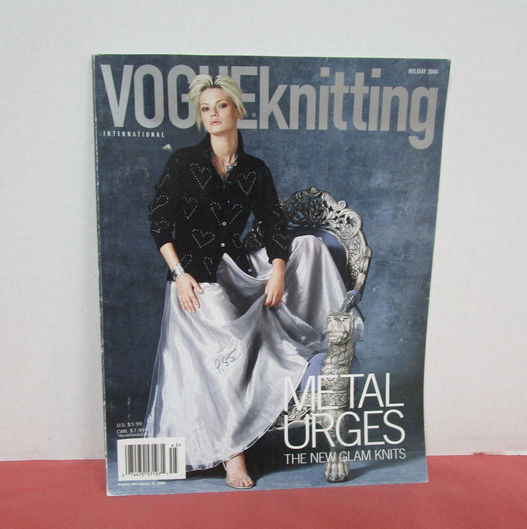 Vogue Knitting International Pattern Magazine, Holiday 2004 Women's ...