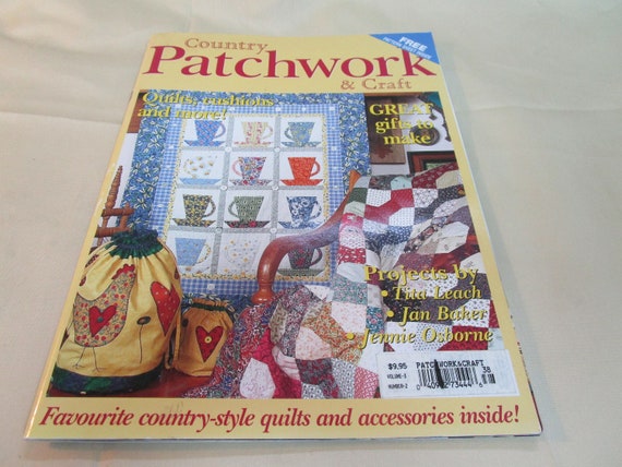 Craft Supplies & Tools Country Patchwork and Craft Vol 8 No 2 Sewing & Fiber etna.com.pe