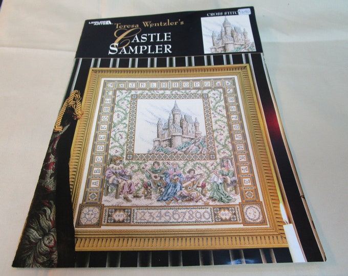 Teresa Wentzler Castle Sampler Cross Stitch Chart, Stitch Count 190 X ...