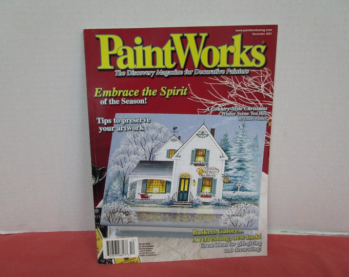 Paintworks Paint Works Magazine December 2003, Christmas, Winter ...
