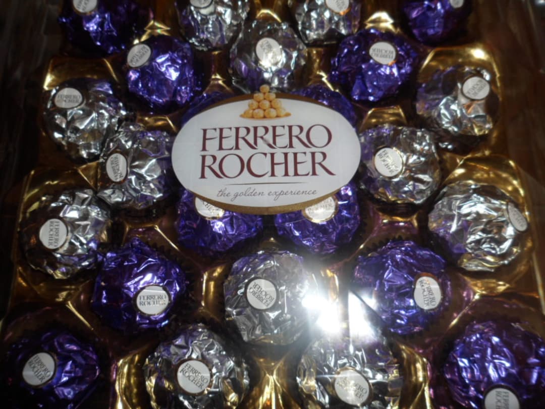 Purple & Silver Ferrero Rocher - Etsy UK