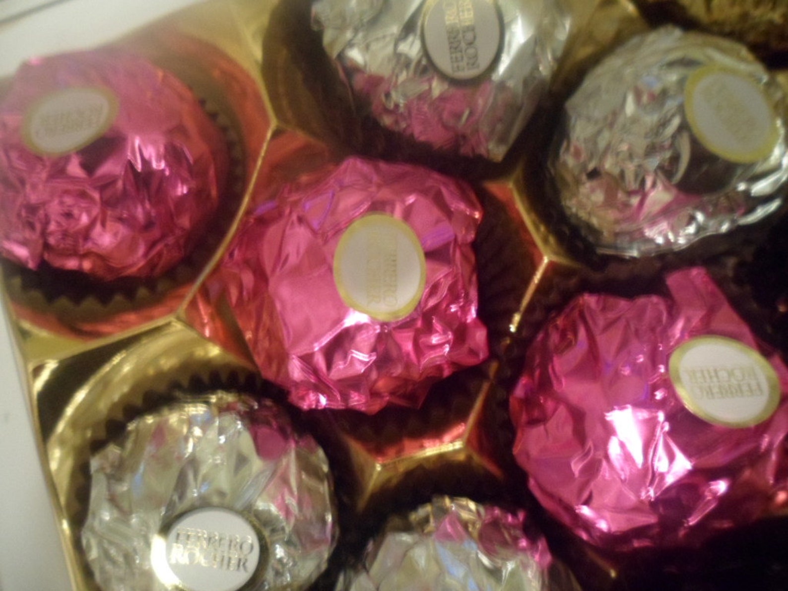 Pink Ferrero Rocher Wedding Chocolates Tray of 24 - Etsy UK