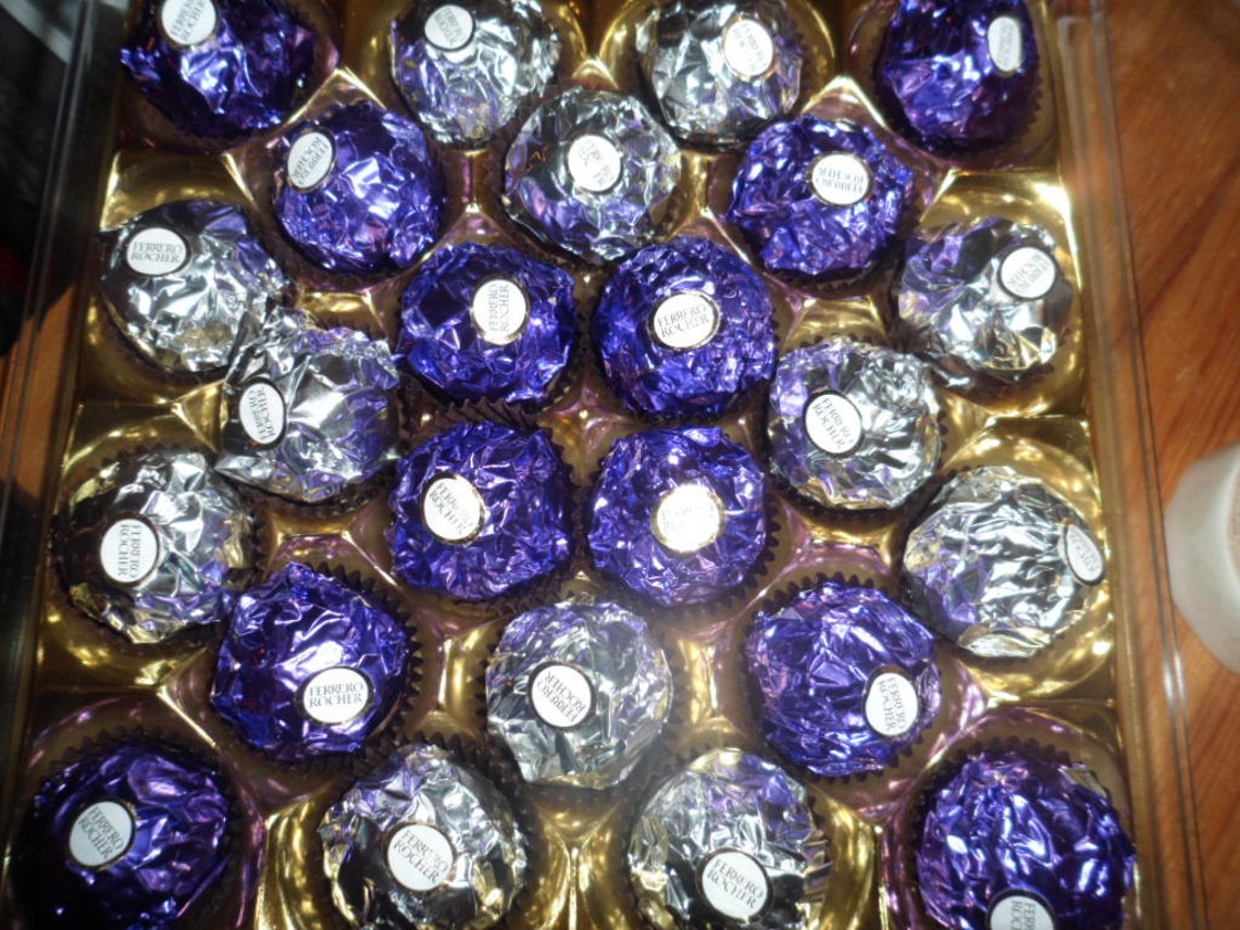Purple & Silver Ferrero Rocher - Etsy