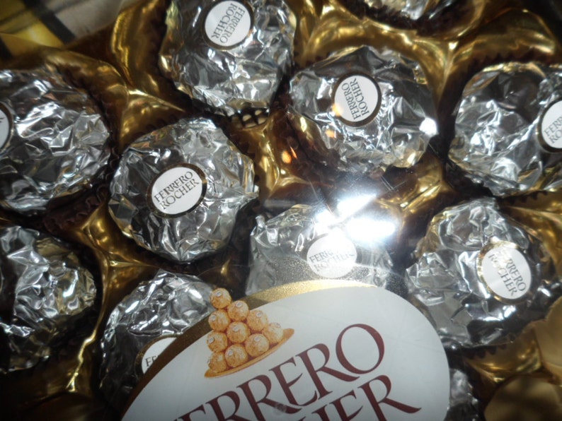 Wedding Ferrero Rocher Silver 1 X Case of 24 300g - Etsy Hong Kong