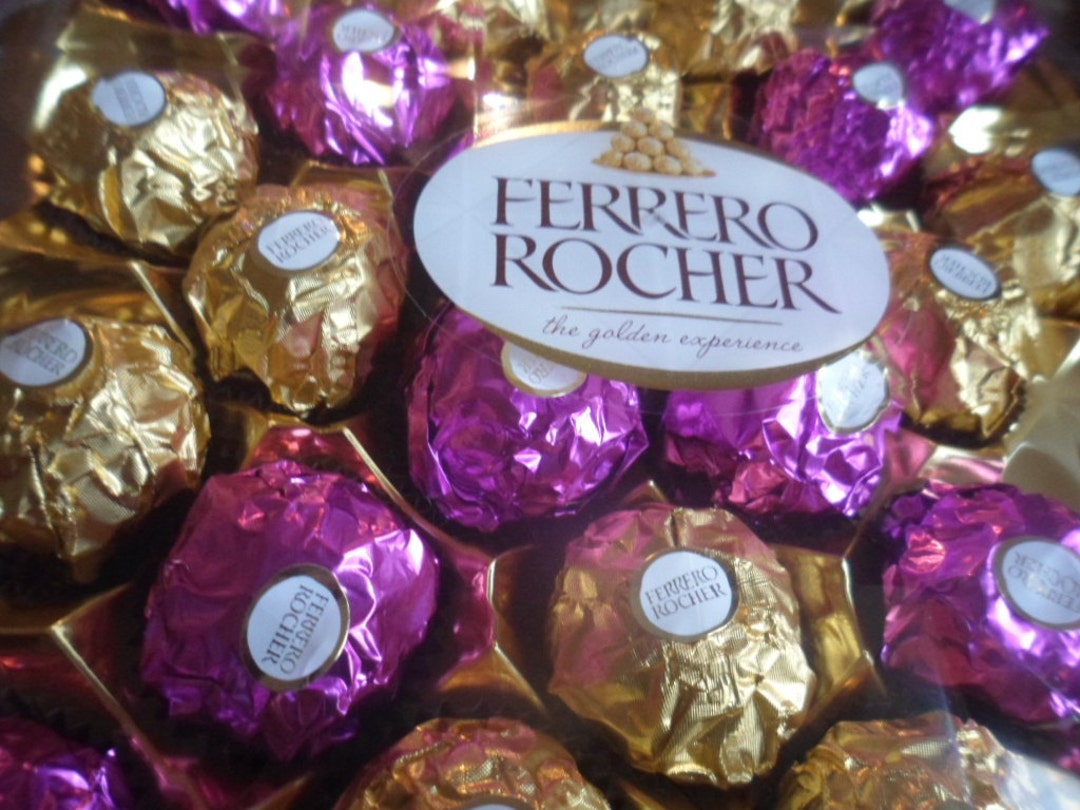 Pink Wedding Ferrero Rocher 1 X Case of 24 (300g) - Wedding Favours - Etsy