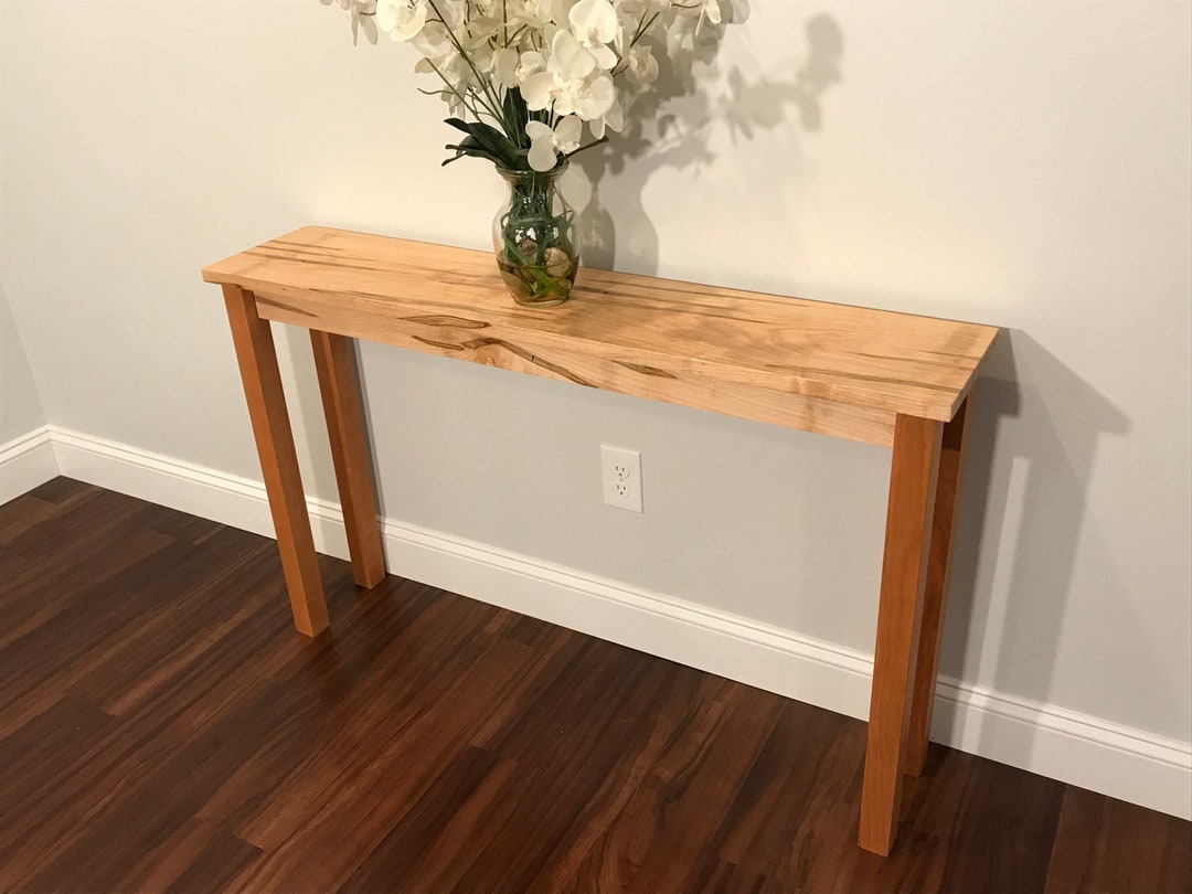Ambrosia Maple and Cherry Console Table – Side Table – Hall Table ...