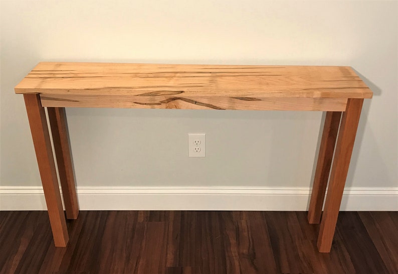 Ambrosia Maple and Cherry Console Table Side Table Hall - Etsy