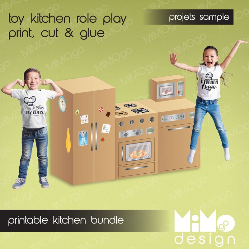 Pretend Play Kitchen - Etsy