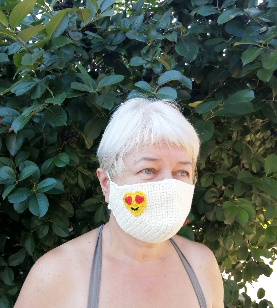 Light Cotton Face Protection for Walking Bicycle. Face Protection With ...