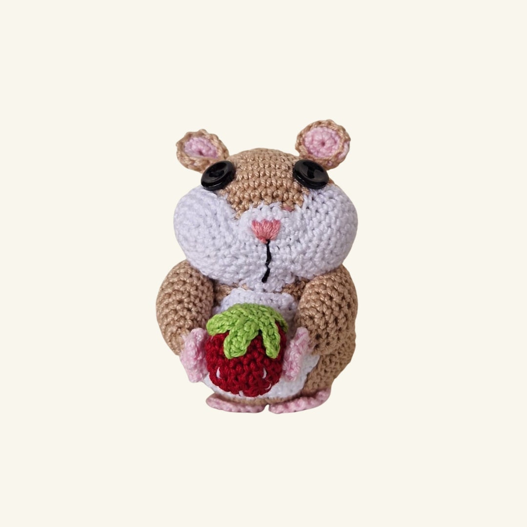 Amigurumi Hamster Crochet Puppet Plush - Etsy