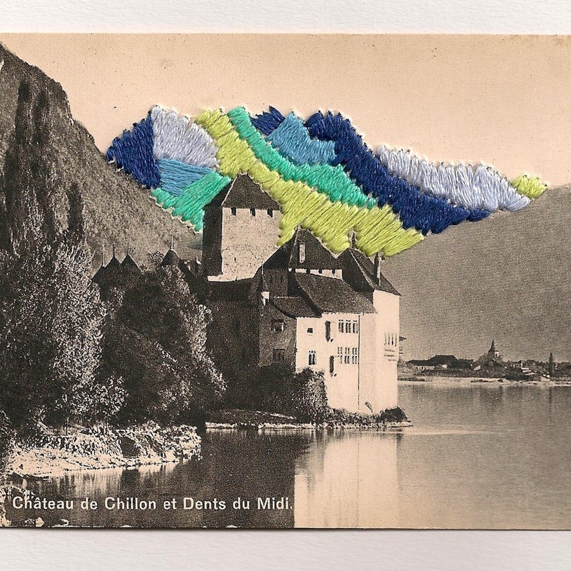 Swiss Postcard - Etsy