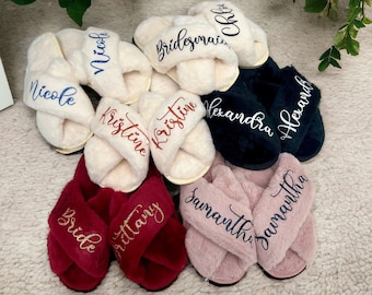 Birthday Princess Slippers, Custom Kids Slippers, Black Princess ...