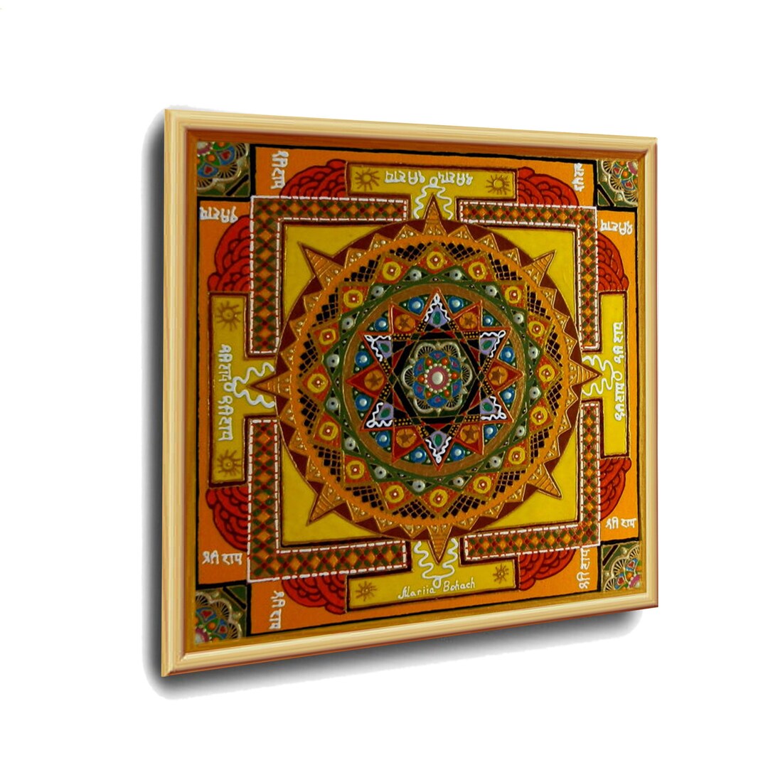 Solar Mandala/yantra, Astrological Solar System Art, A Set of Galaxy ...