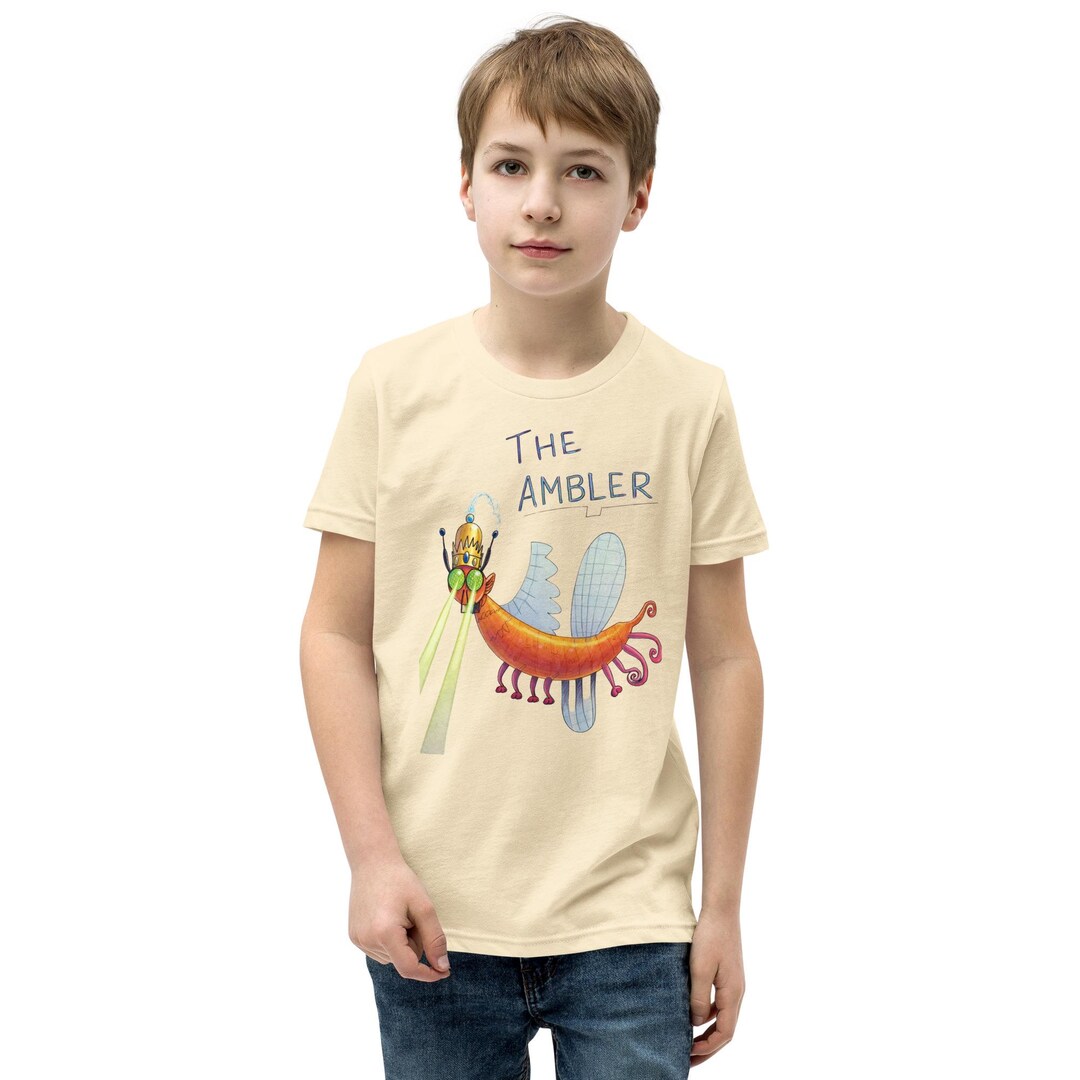 Cryptic Bug Tee, Drawing by My Son!, Hand Drawn Art Shirt, Unique Kids ...