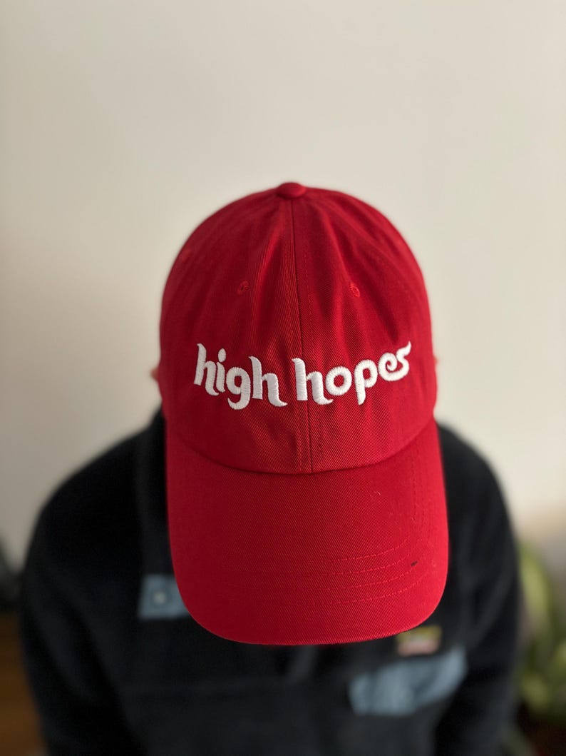 High Hopes Philadelphia Phillies Hat, Adjustable - Etsy
