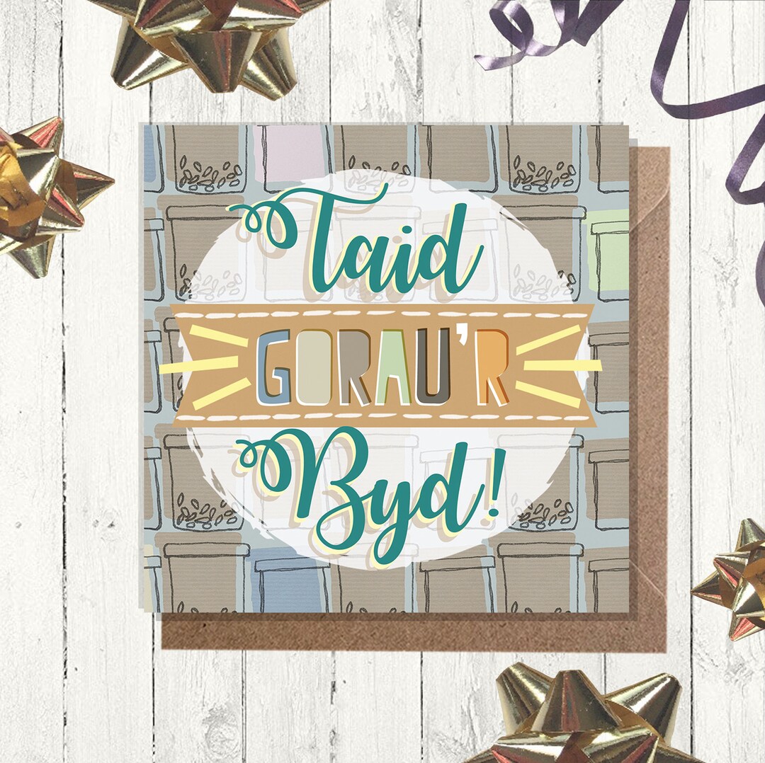 Carden "taid Gorau'r Byd!" - Sul Y Tadau / Welsh "world's Best Grandad ...