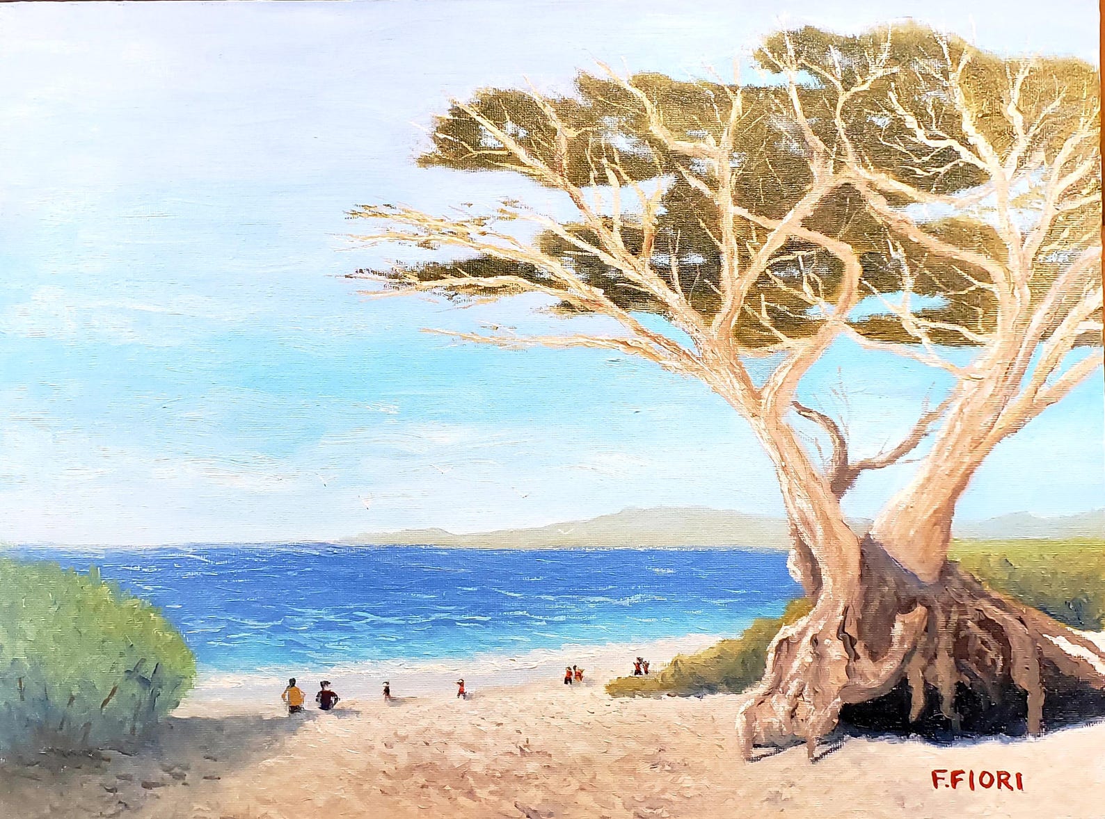 Carmel by the Sea Original Oil Painting of Carmel Bay Along the ...