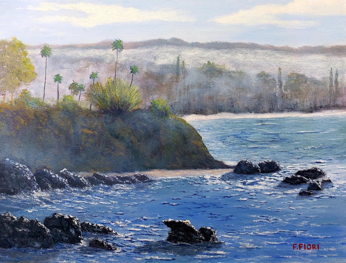 Carmel by the Sea Original California Coast Impressionistic Oil ...