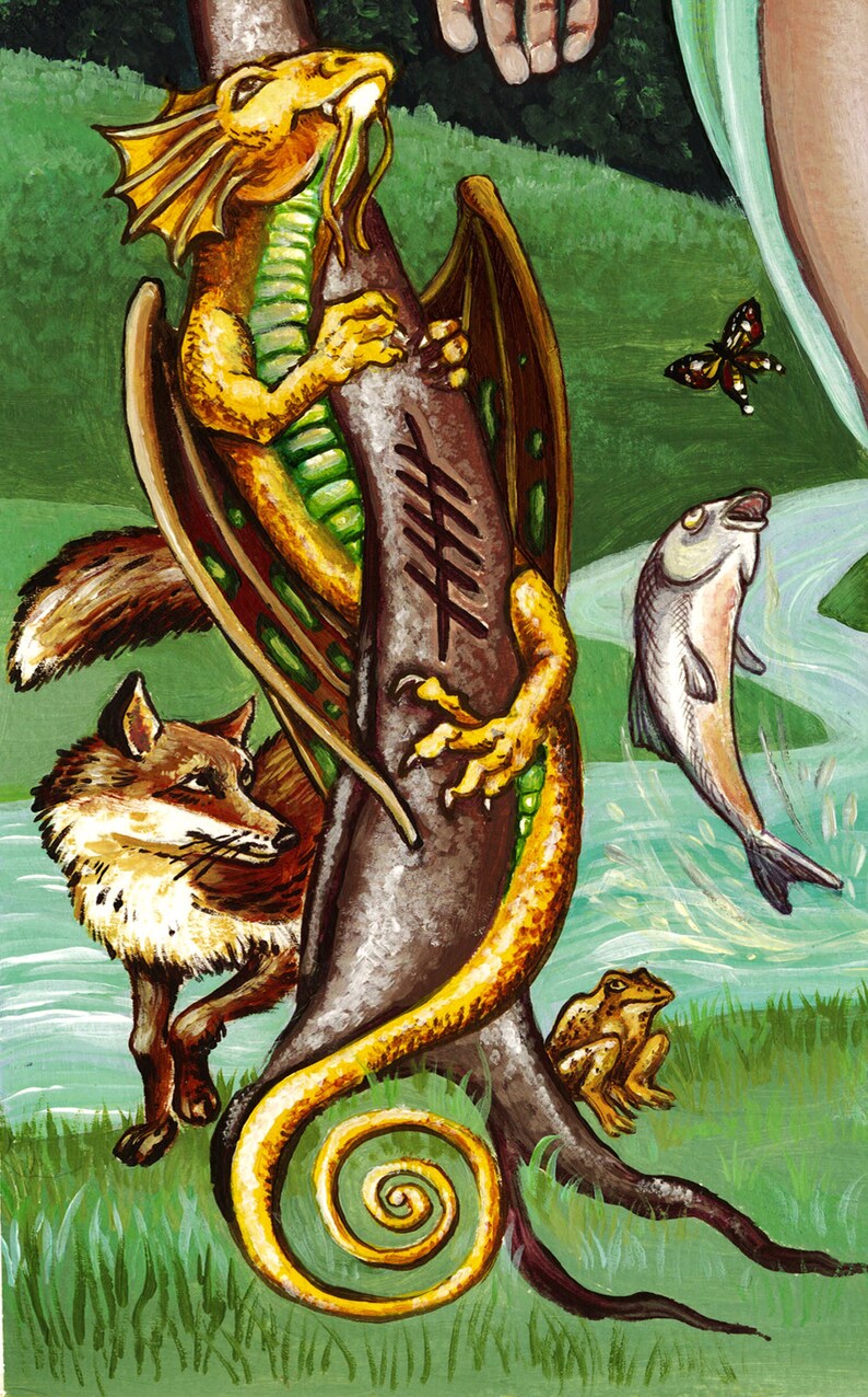 Danu Goddess Poster A3 | Etsy