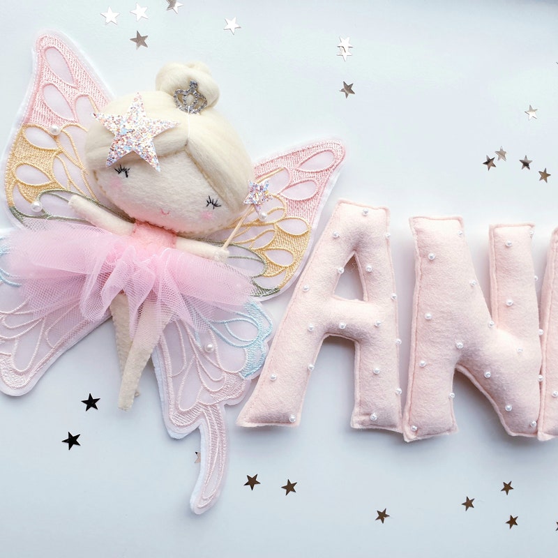 Custom Felt Fairy Doll - Etsy