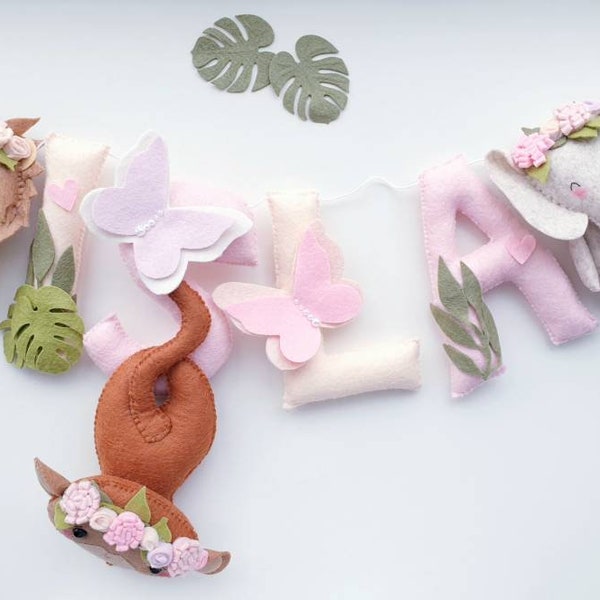 Felt Name Sign - Etsy UK