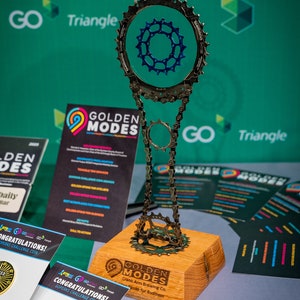 Bicycle Award Trophy Made From Recycle Bike Parts - Etsy