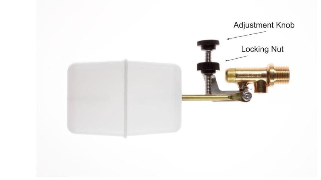 EZ Adjust 3/8" Brass Swimming Pool Pond Spa Auto Fill Water Leveler ...