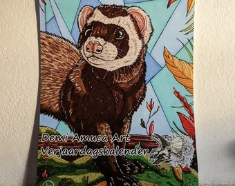 Dutch Birthday Calendar - Etsy