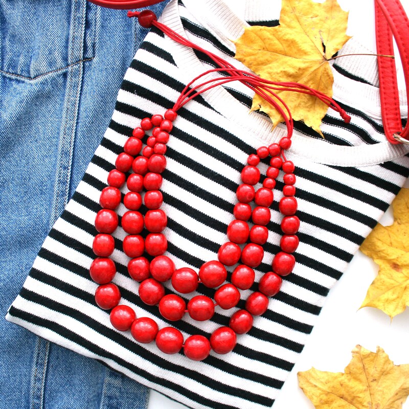 Multi Layer Necklace - Etsy