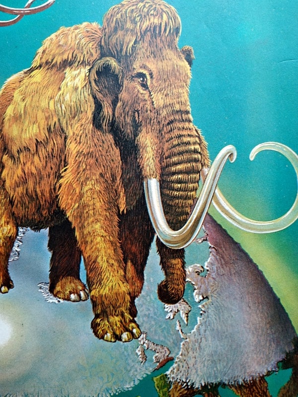 1963 Science Ice Age Print, Vintage Magazine Technology, Tecnirama ...