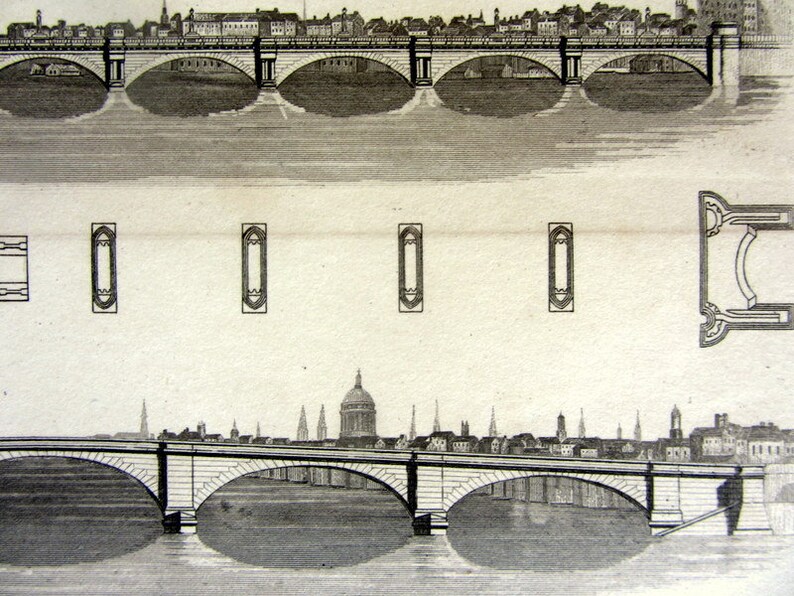 Ancient Architecture Stone Bridge Engraving, Antique Construction ...