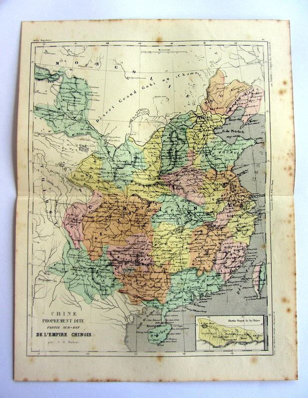 1855 Ancient China Map Print Asia Atlas Engraving Antique - Etsy