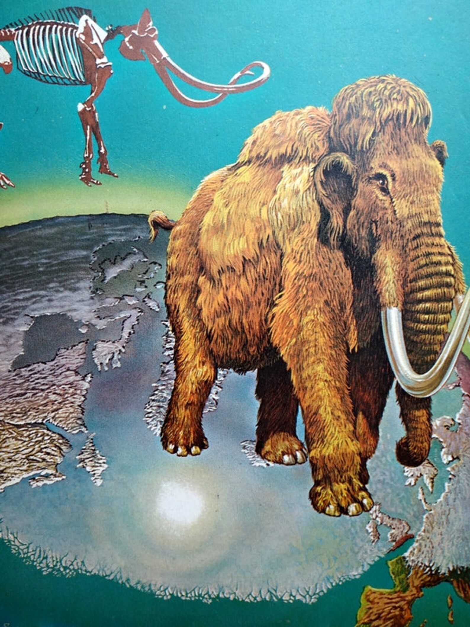 1963 Science Ice Age Print, Vintage Magazine Technology, Tecnirama ...