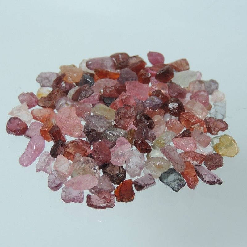 Raw Spinel Natural Stone Rough Gemstones Myanmar Unheated | Etsy