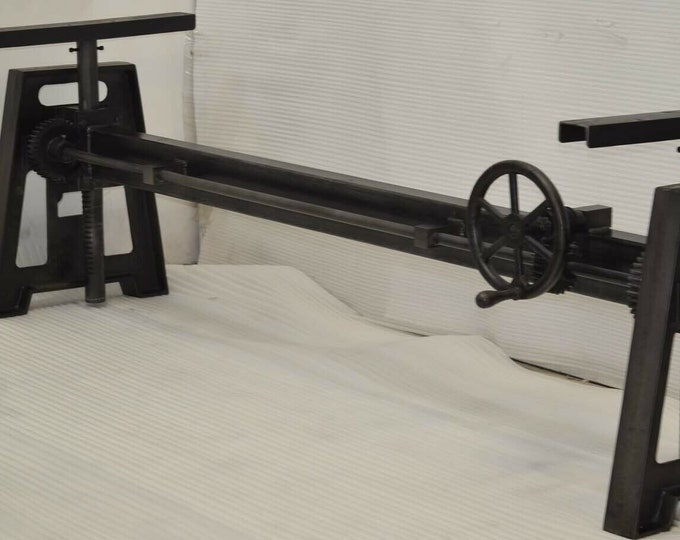 86 Extra Long Rustic Crank Table Base - Etsy