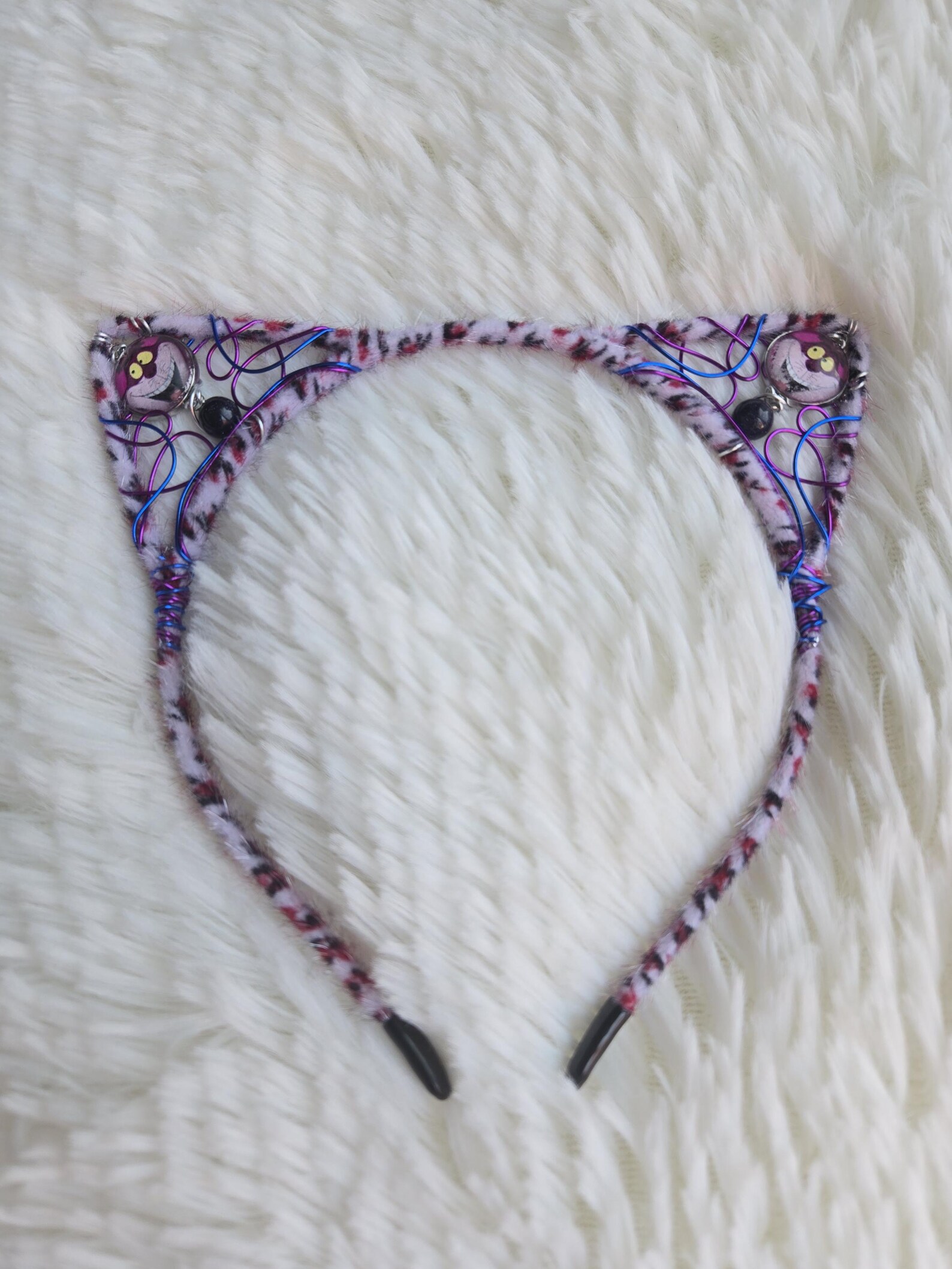Cheshire Cat Alice in Wonderland Festival Cat Ears Headband - Etsy