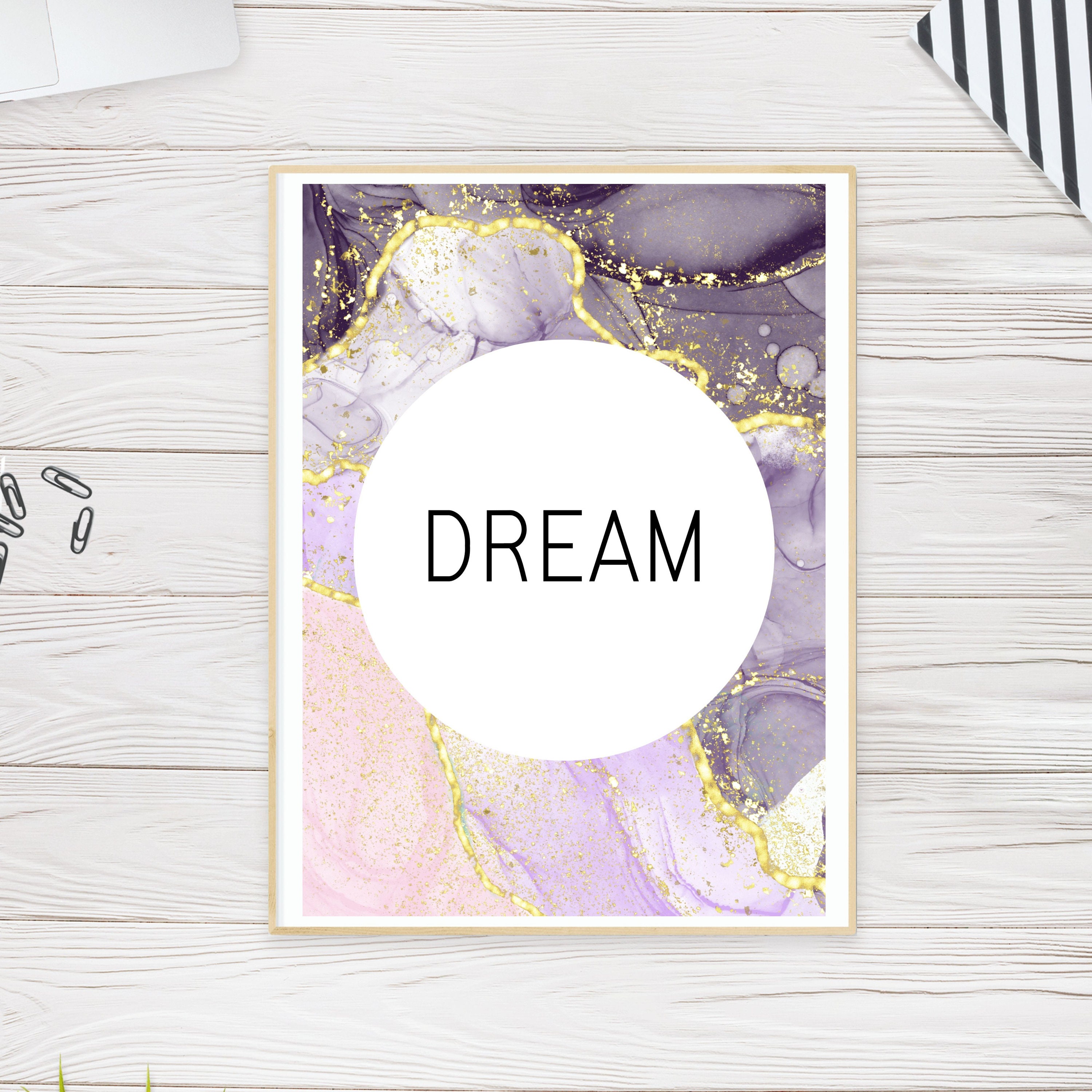 One Word Gallery Wall Art Bundle, Set of 40 Prints, Inspirational ...