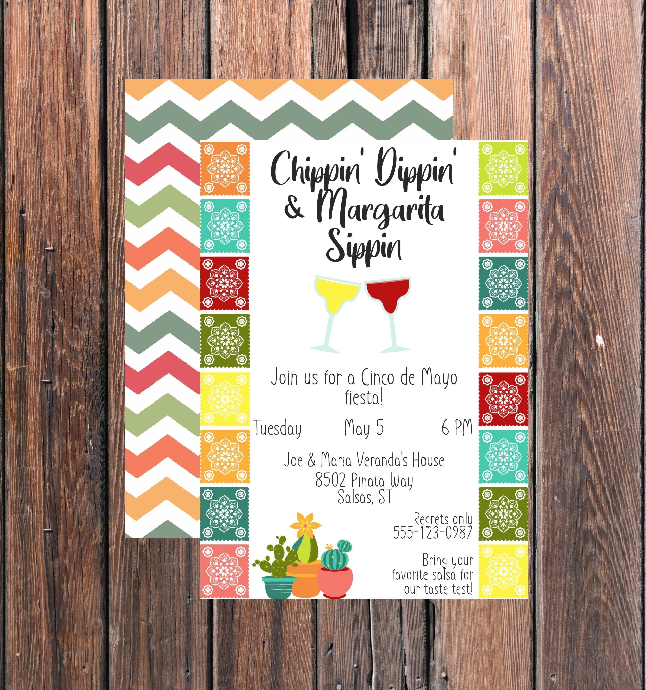 Cinco De Mayo Party, Fiesta Invitations, Cinco De Mayo Invite, Instant ...