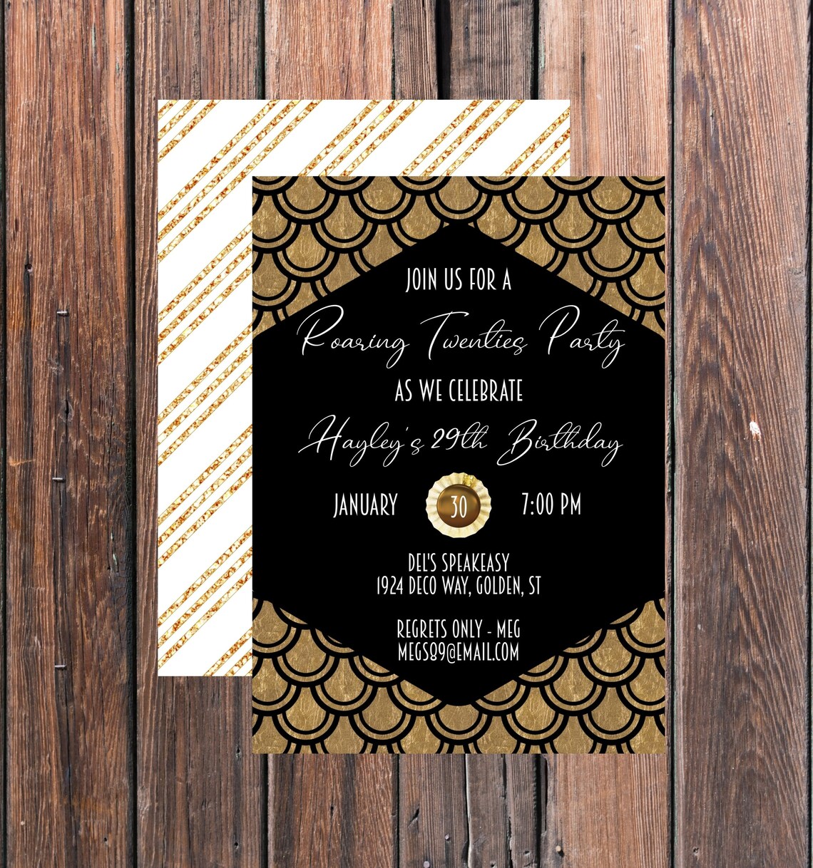 Roaring 20s Invitation, Roaring Twenties, Unique Party Theme, Elegant ...