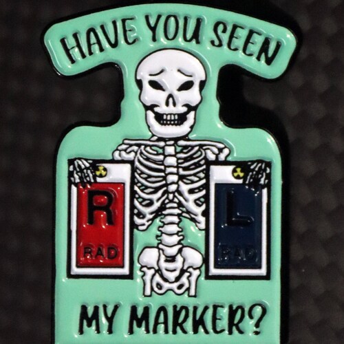 Radiology Pin Have You Seen My Marker - Etsy