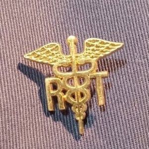 Radiology Pin - RT Caduceus Gold - Etsy