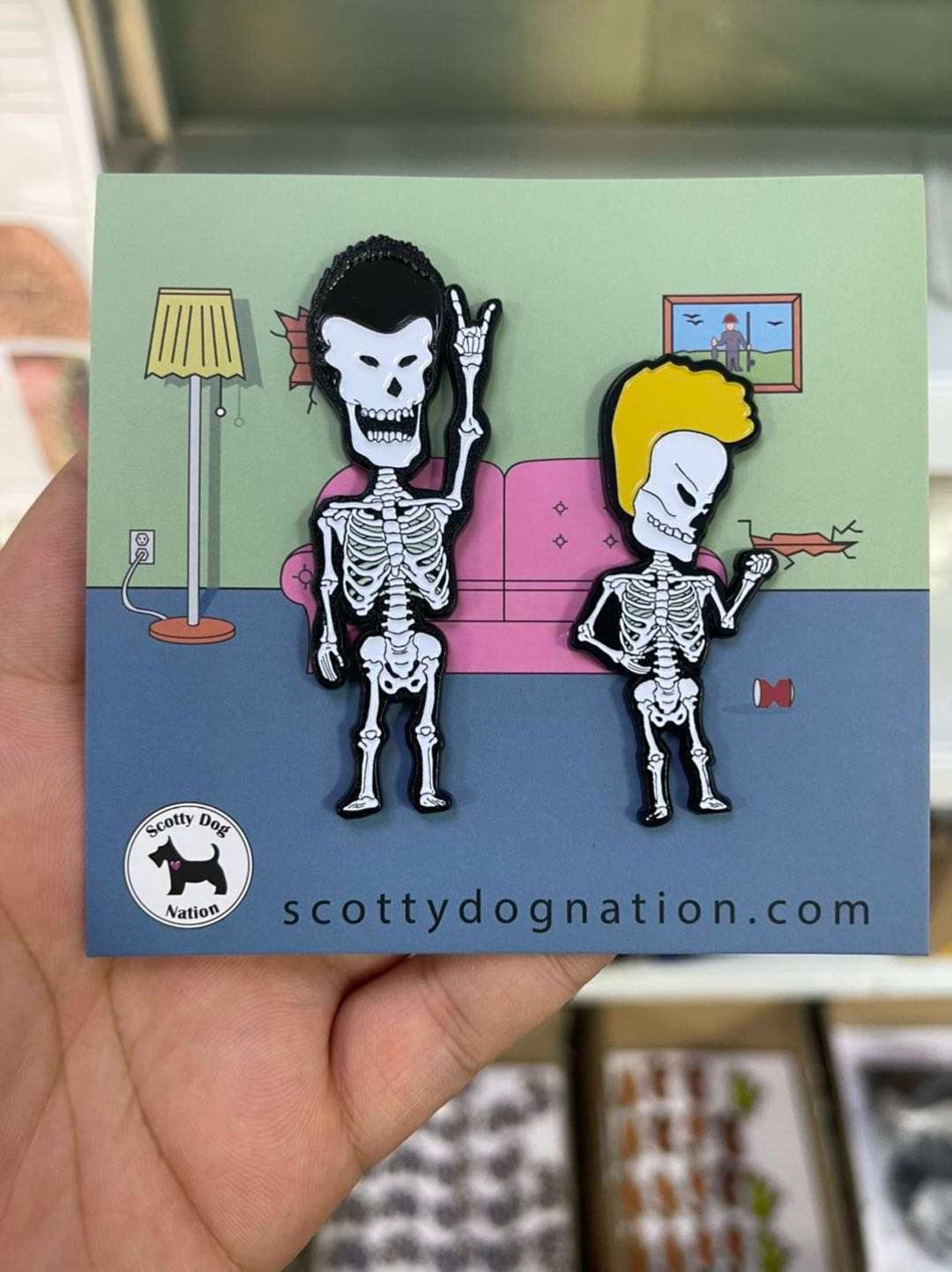 Radiology Pin Beavis and Butthead - Etsy