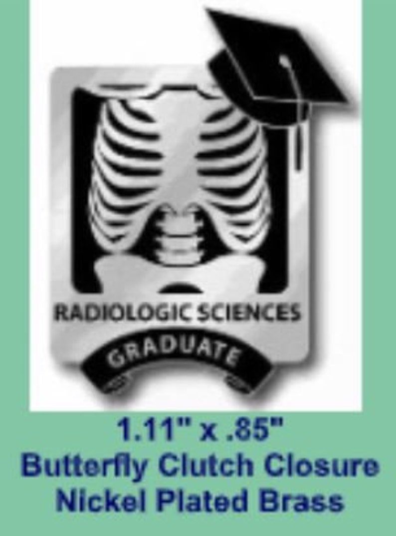 Xray Tech Graduate Pin Radiology Gift - Etsy