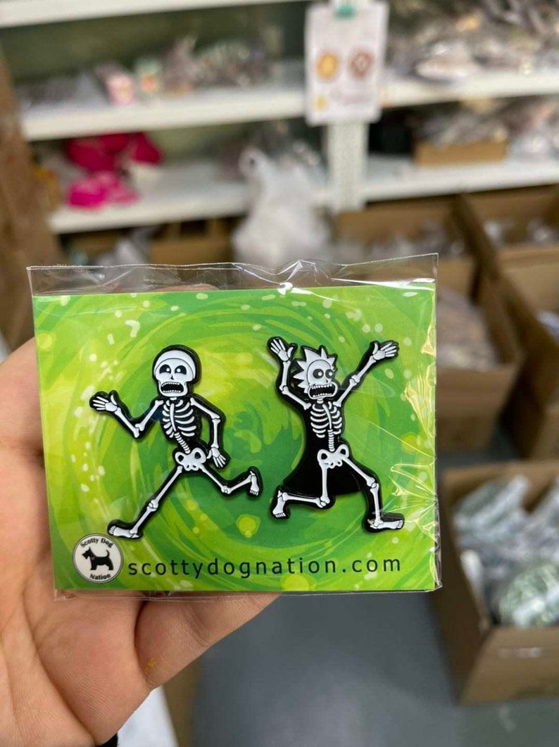 Radiology Pin - Rick/morty Xray - Etsy