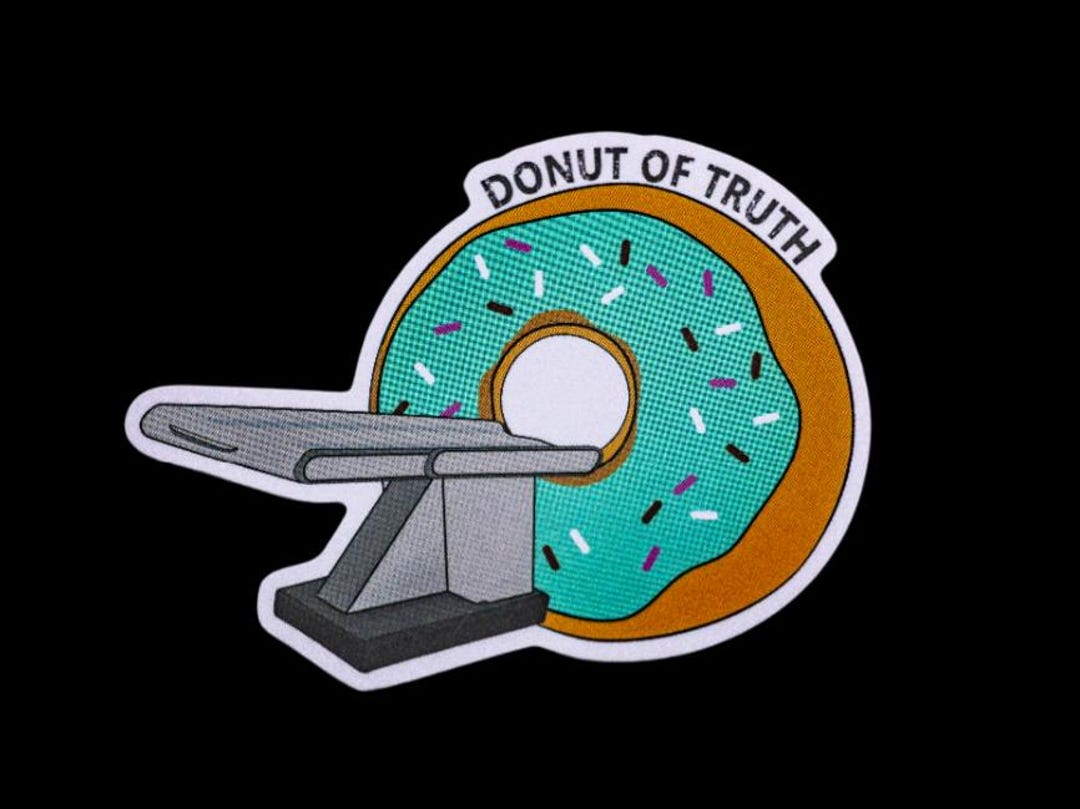 CT Sticker - Donut of Truth - FREE SHIPPING in Stamped Envelope. If ...