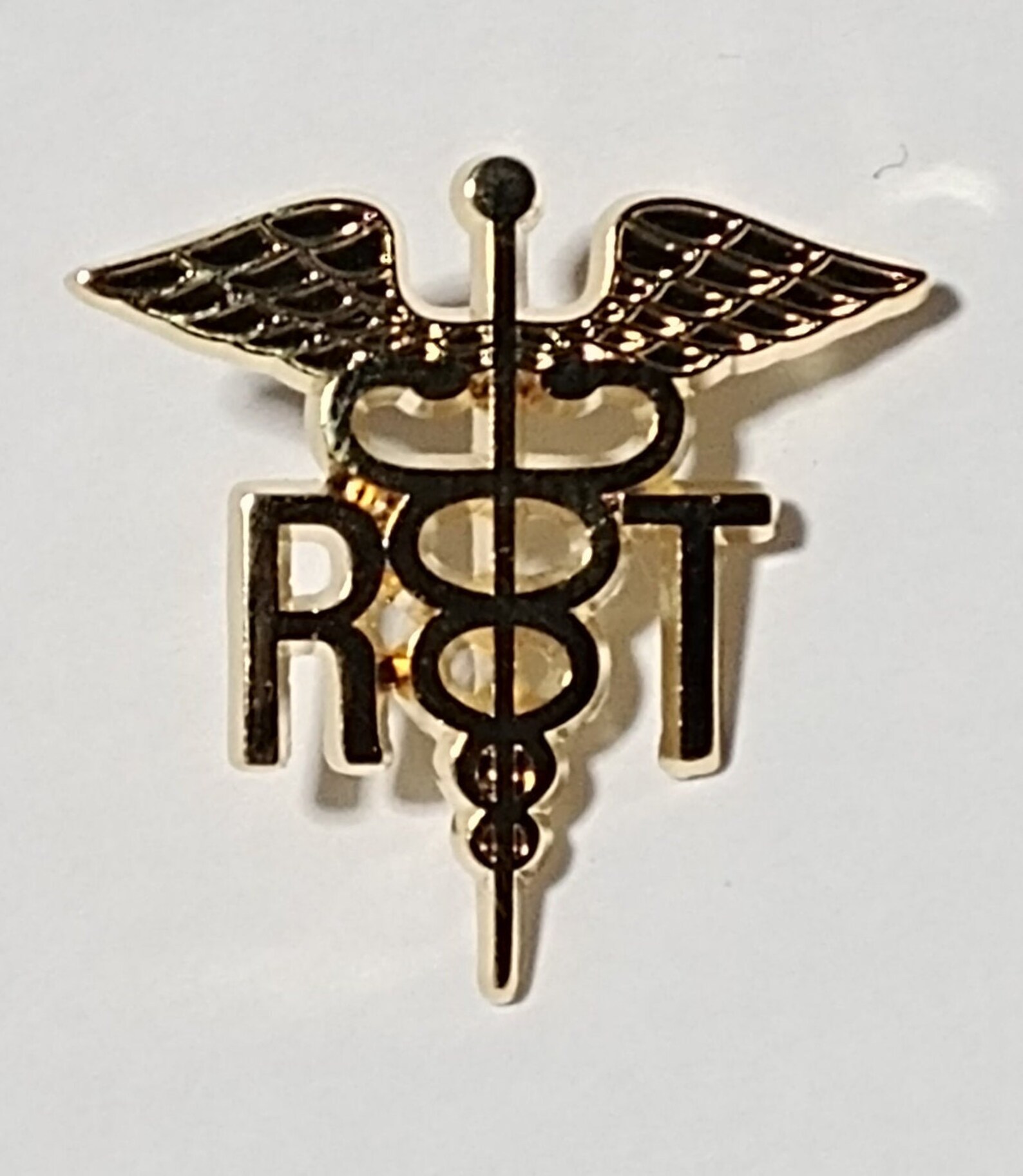 Radiology Pin - RT Caduceus Gold - Etsy